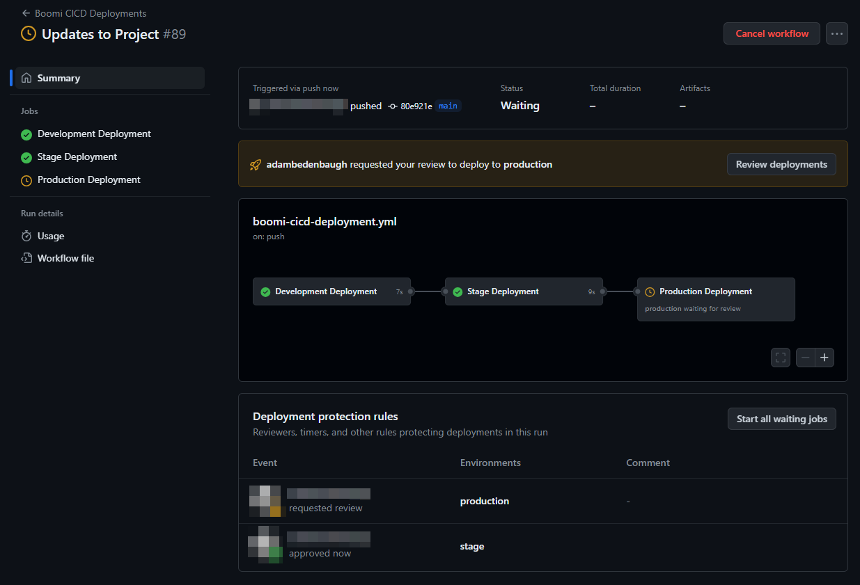 Github Actions — Boomi Cicd Cli Py 0 1 Documentation